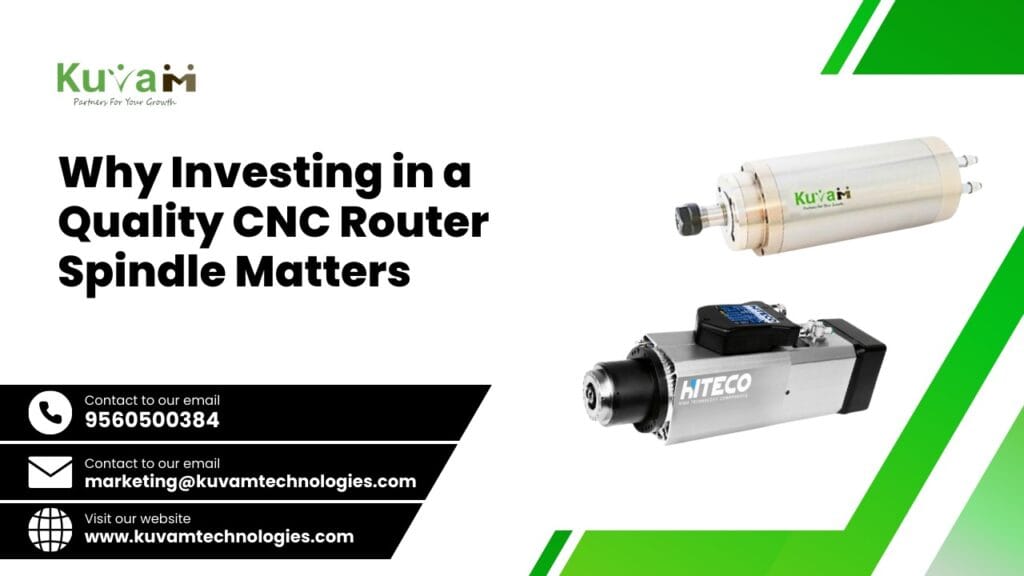 Water Cooled Spindle Archives | Kuvam Technologies